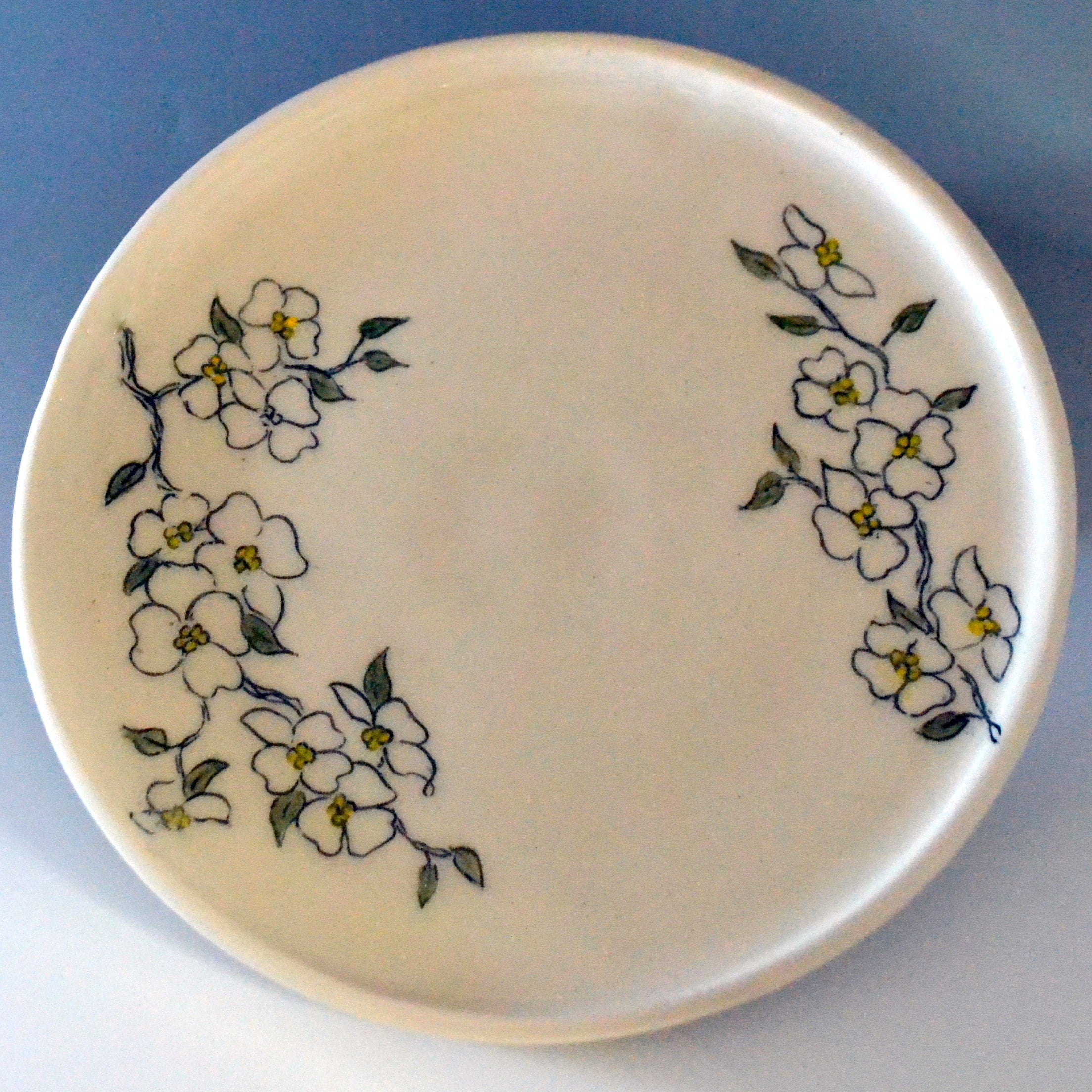 sgraffito flowers patterns